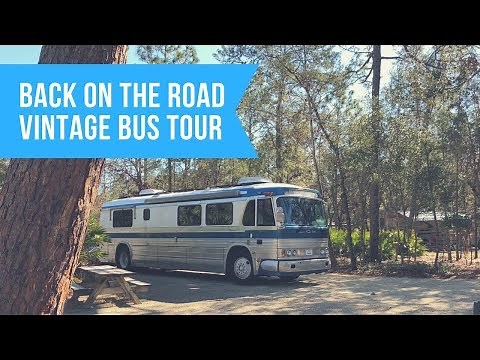 Tour of Our 1961 GM 4106 Vintage Bus Conversion - Our Full Time RV Since 2011