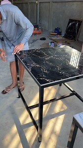 Great technique for installing tile-covered metal countertops Part 2 | Cooking Foods Srey Pov Natural life | Facebook