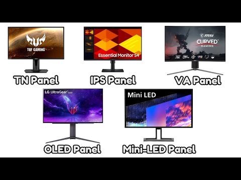 Every Monitor Panel Explained As Easily As Possible For Beginners