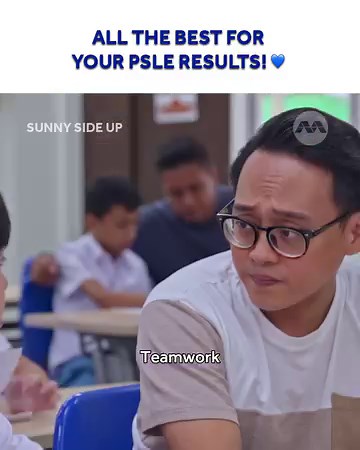 Collecting your PSLE results be like… 😖 All the best students and parents who will be collecting your results! 💙 Here’s a reminder that your grades don’t define you. What matters most is the effort that you have put in! 💌 We’re all rooting for you! ✨ ▶️ Catch #SunnySideUp for free on mewatch: go.mediacorp.sg/SSU_Ep303 #mediacorpSunnySideUp | Mediacorp