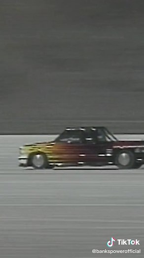 #tbt Sept '90. Banks/GMC Syclone breaks 200mph. 5L V6. 530hp, N/A intercooled. #bankspower #gmc #gmcsyclone #truck #worldrecord #bonnevillesaltflats