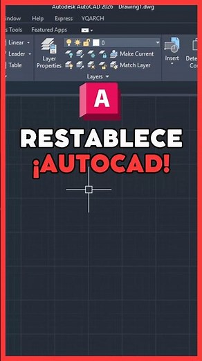 🚀 How to Factory Reset AutoCAD #autocad #architecture
