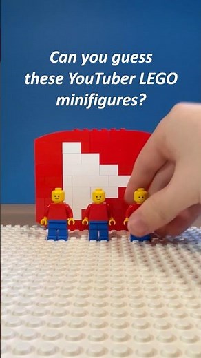 Do you recognise these YouTuber LEGO Figures?