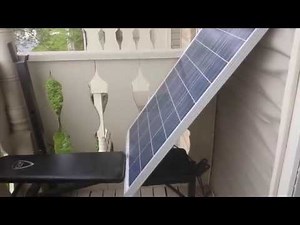 Renewable Apartment - Solar Panels in an apartment!