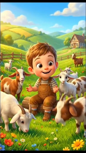 Gootargoo Tv on Instagram: "Goats are friendly farm animals that love to eat grass and leaves 🌿✨ And guess what? Goats also give us healthy milk to help kids grow strong! 🥛💪 Our cute 3D animated kid teacher makes alphabet learning fun, simple, and full of joy! 🎶 “Baa baa little goat” — learning with rhyme makes it even more exciting! 💡 Parenting Tip: After watching, ask your toddler what food goats like to eat 🐐🌱 🌈 Follow GootarGoo TV for daily educational adventures, ABC fun, and happy