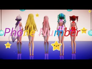【MMD】Phone Number