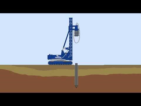 TUBEX Grout Injection Piling Animation