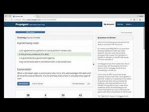 Premium Webinar: Finance | Real Estate Exam Questions Review