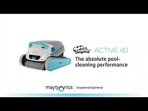 Maytronics Dolphin Active 40 robotic pool cleaner top features