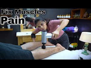 The Great Leg Reflexology Therapy ■Fix Calf & Muscles Pain For Beginner Runner■Perfect Cosmic ASMR