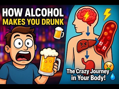 What REALLY Happens When You Drink | How Alcohol Tricks Your Brain | The Science of Drunkenness
