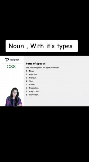 Types of Nouns Explained in Detail - English Grammar Lecture