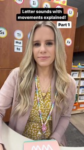 64K views · 2.1K reactions | Letter sounds with movements explained! Part 1! #scienceofreadinginstruction #scienceofreading #sor #teachingontiktok #teachingideas #lettersounds #addingmovement #segmentingsounds #reading | Lisa Elaine | Facebook