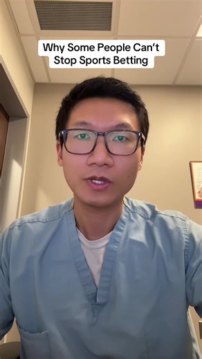 I’ve seen gambling destroy individuals and families. Online gambling, including sports like NFL and NBA, is no different. It does not just test your willpower, It exploits how the brain learns reward, risk, and anticipation. Gambling disorder activates the same dopamine circuits as substance addiction, and modern apps are designed to amplify that effect. Understanding the neuroscience matters for prevention and early intervention. #GamblingAddiction #Neuroscience #TheBigGameTikTokContest. #nfl #