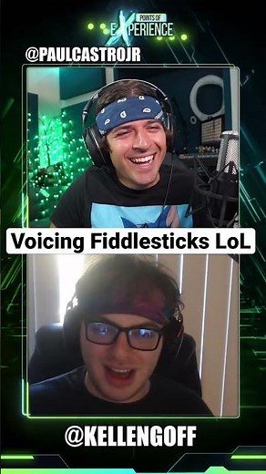 Fiddlesticks VA Kellen Goff #shorts #voiceacting #voiceover #leagueoflegends #fiddlesticks #mha #lol