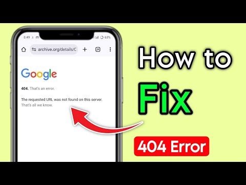 404 that's an error google chrome | 404 that's an error problem solved | fix 404 that's an error
