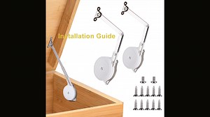 Watch Installation Guide for Toy Box Hinges Soft Close. on Amazon Live