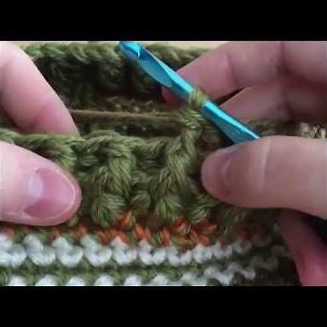 Brides en reliefs au crochet