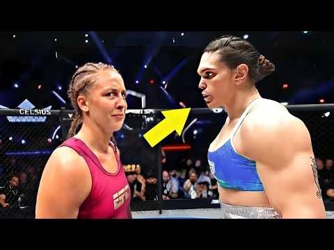 Dakota Decea Humiliates Muscle Girl After Her Cage Mockery!