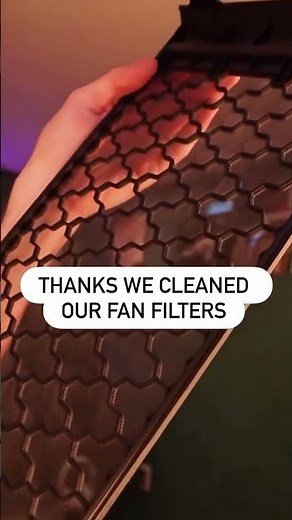 when's the last time you cleaned your fans?