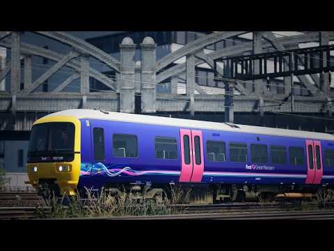 Train Sim World 6 GWE Remastered London Paddington - Ealing Broadway Class 166 DMU Networker Turbo