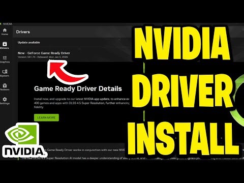 How To Nvidia Driver Install
