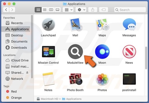 ModuleView Adware (Mac)