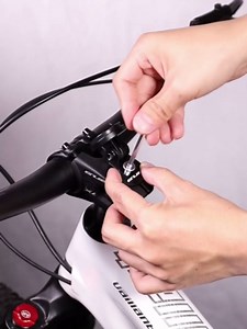 Angle Adjustable Bike Computer Mount - Stem Top Cap Holder Compatible with Garmin Edge, Wahoo Elemnt, Bryton, Cateye