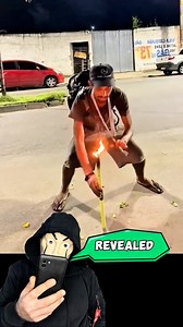 126K views · 1.1K reactions | Street Magic: Floating Fire Torch! Revealed 彩 #magic #magician #trend #tricks #trending #foryou #magictricks #fblifestyle | The Mask Magic Tricks Revealed | Facebook