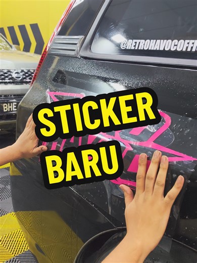 Test sticker baru RETRO HAVOC