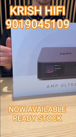 WIIM AMP ULTRA 100W RMS | PREMIUM HI-FI STREAMING AMPLIFIER FOR ANY SPEAKER
