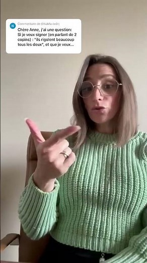 Part 1: La conjugaison en langue des signes française pour se présenter