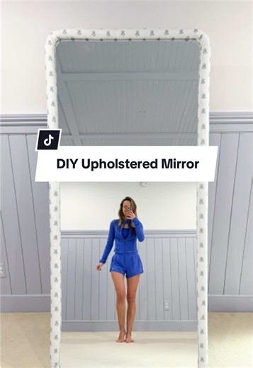 DIY Upholstered Mirror: Budget-Friendly Home Decor