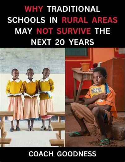 Why Traditional Schools In Rural Areas May Not Survive The Next 20yrs