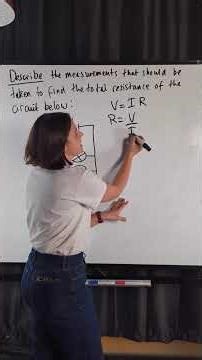 GCSE Physics - Resistor rules required practical question