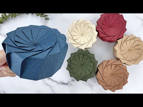 DIY Gift Box | How to Make a Paper Box - Paper Craft（Step By Step）