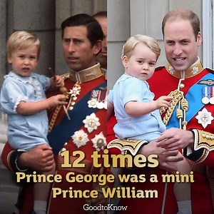 88K views · 1.2K reactions | 12 times Prince George was a mini Prince William | GoodtoKnow | Facebook