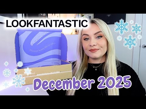 LOOKFANTASTIC BEAUTY BOX DECEMBER 2025 UNBOXING & REVIEW✨ | MISS BOUX