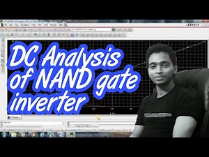 Lab #25 DC Analysis of NAND gate inverter | AKTU | Orcad 16.6 lite simulation software | electronic