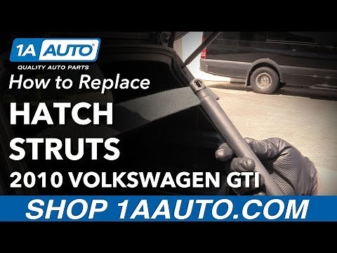 How to Replace Hatch Struts 10-14 Volkswagen GTI