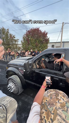 Sam scott on Instagram: "I ain’t a ford fan but the sound of a 6.4…😳 #trucks #trucksofinstagram #64ford #lifted #burnout #trending"