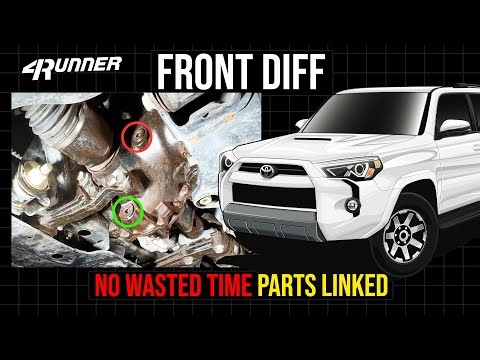 4Runner Front Differential Fluid 2010-2024 | SIMPLE DIY VIDEO
