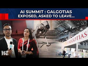 Galgotias Asked To Leave AI Summit After ‘Chinese’ Robot Dog Row, Professor Responds | Ground Report