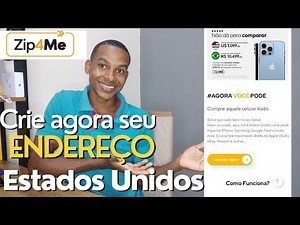 Zip4Me endereço nos Estados Unidos! como criar conta na Zip4Me? passo a passo!