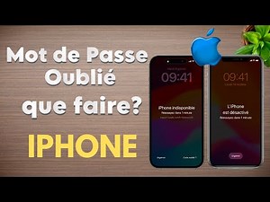 Restaurer votre iPhone en cas d’oubli de votre code d’accès ou shéma