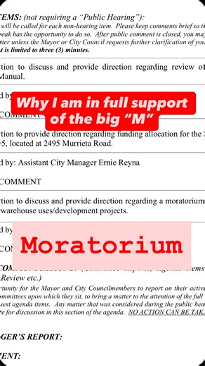 Lupe Gomez | Sharing my personal perspective on why I support a temporary moratorium on new warehouse development. This isn’t about stopping growth —... | Instagram