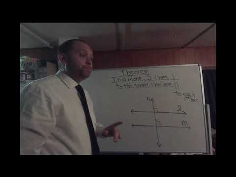 Proving Lines Parallel