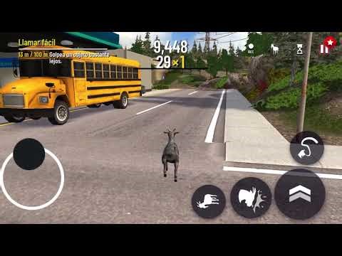 Jugando Goat Simulator: Pocket Edition Smith￼