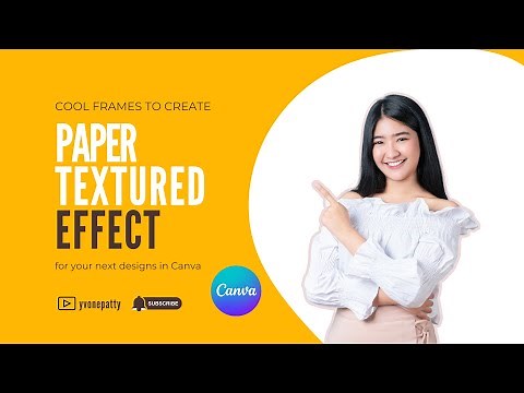 Canva Tutorial How To Create Vintage Paper Texture Effect In Canva
