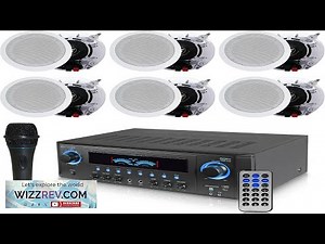 Technical Pro 1000 Watts Professional Home Theater Receiver System Kit w Portable